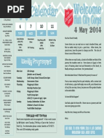 Sample Program (Closing Exercises) | PDF | Further Education | Schools