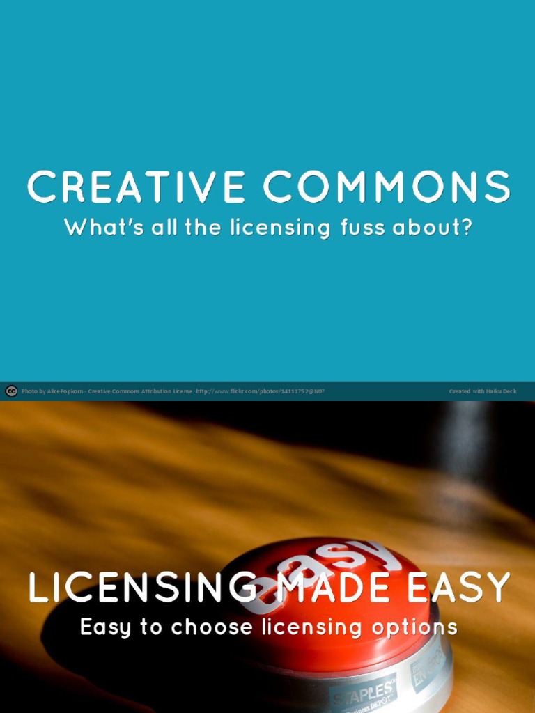 Creative Commons Photo Credits List | PDF