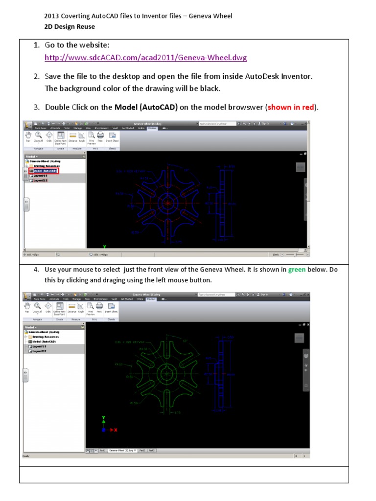 2013 Geneva Wheel by Autocad Conversion | PDF | Computers