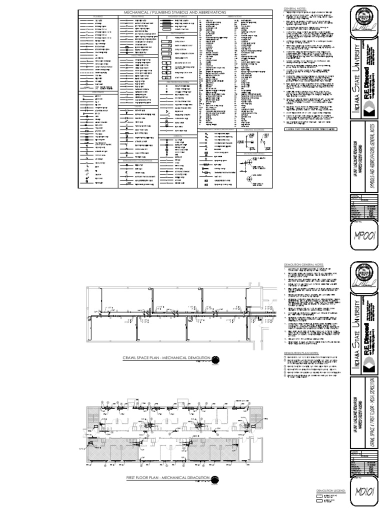 MEP Symbols and Legends Overview | PDF