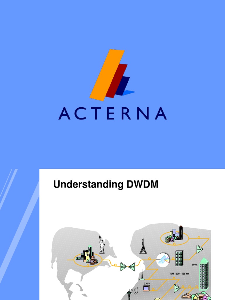 Understanding DWDM | PDF | Wavelength Division Multiplexing ...