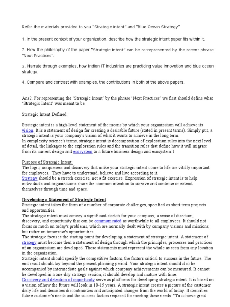 CIm Assignment | PDF | Design | Goal