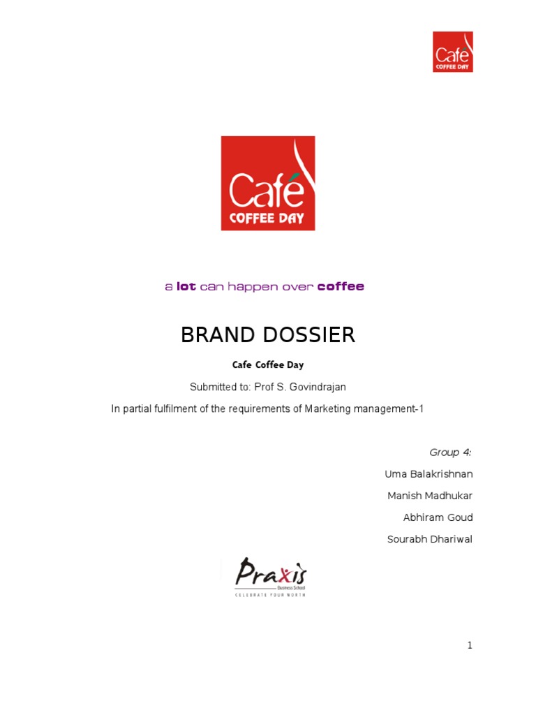 Cafe Coffee Day Brand Overview | PDF