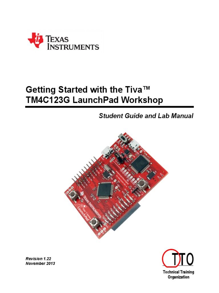 TM4C123G LaunchPad Workshop | PDF | Device Driver | Microcontroller