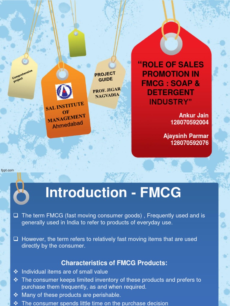 Sales Promotion in FMCG | PDF | Retail | Brand