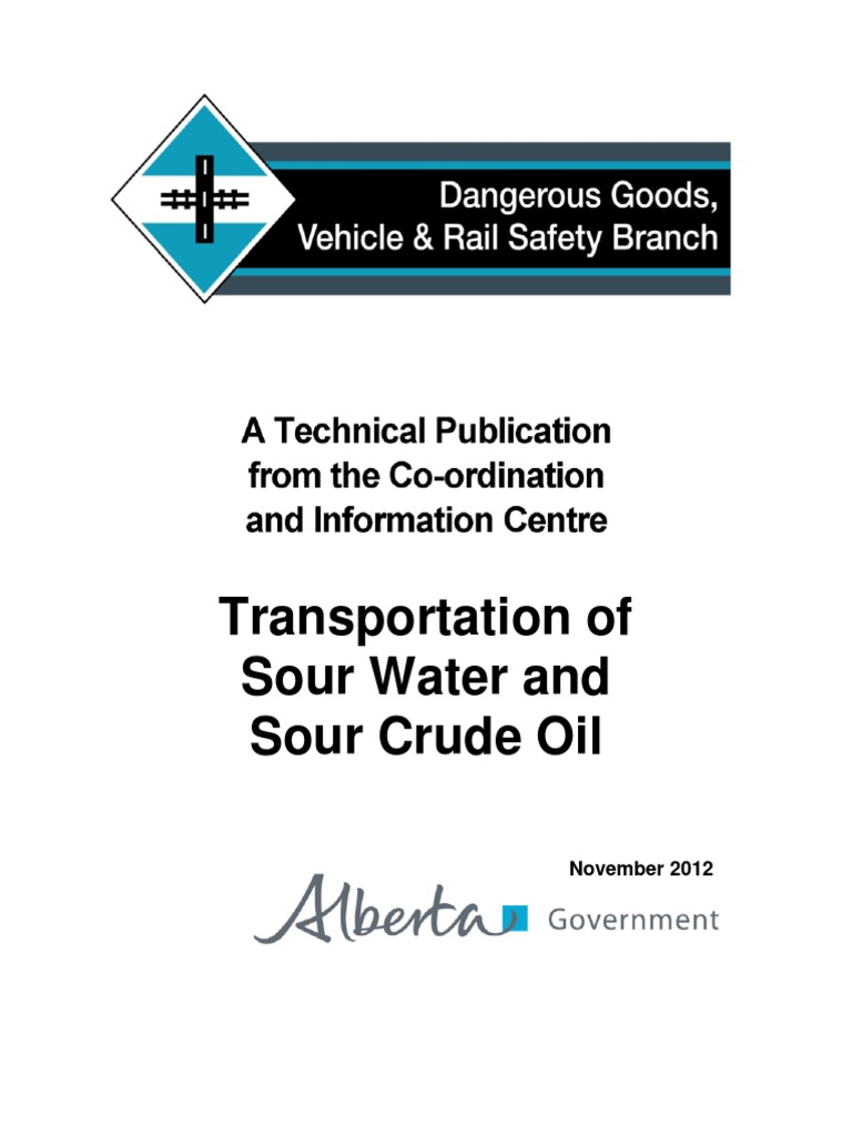 Sour Water | PDF | Dangerous Goods | Petroleum