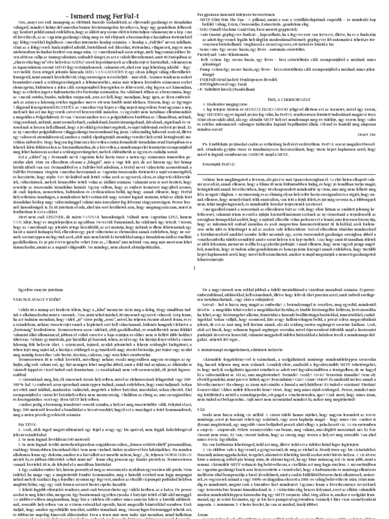 Ismerd Meg FerFal-t! | PDF