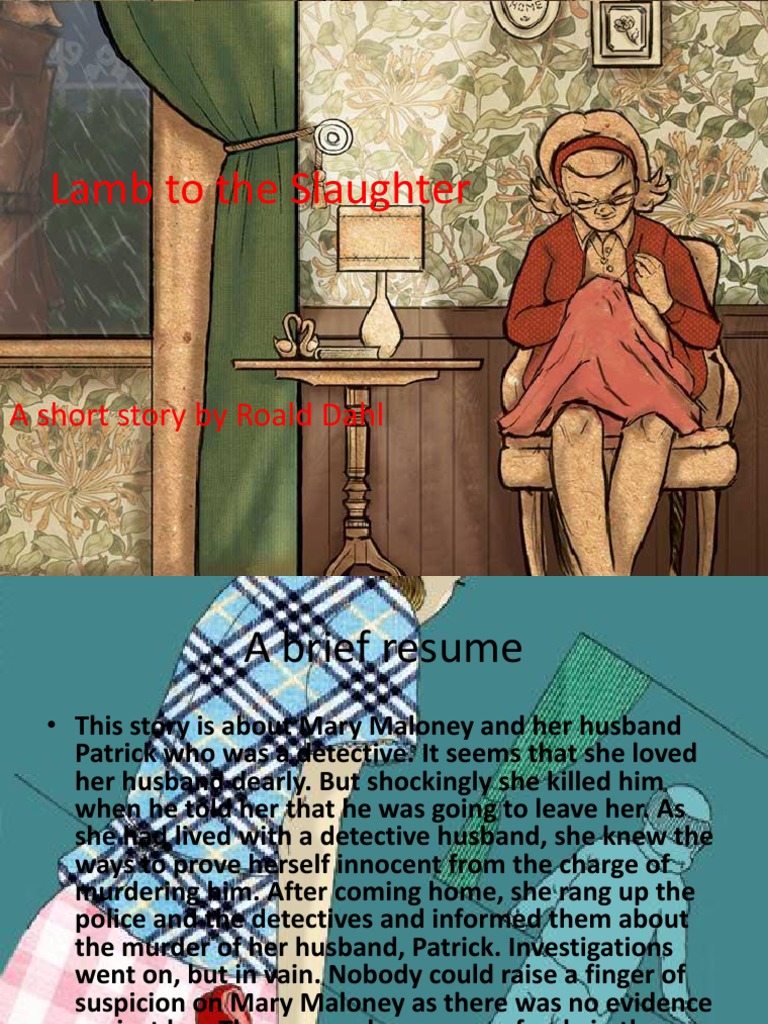 Lamb To The Slaughter: A Short Story by Roald Dahl | PDF