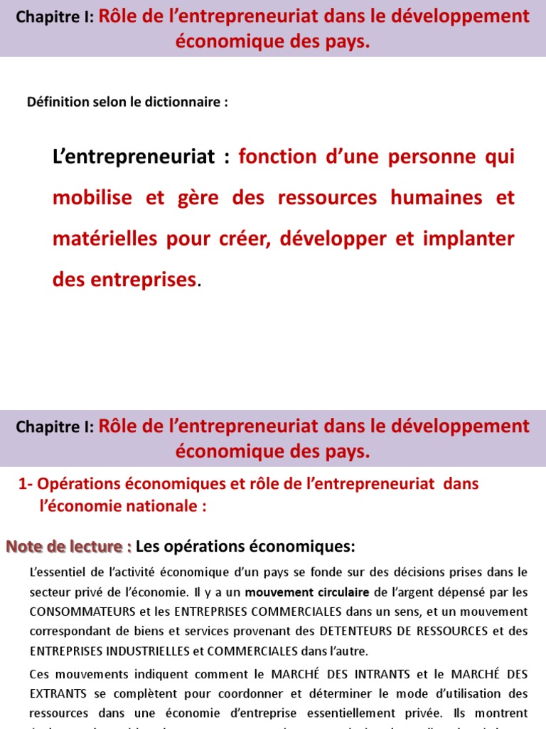 Cours Entrepreneuriat | PDF | Stratégie militaire | Business