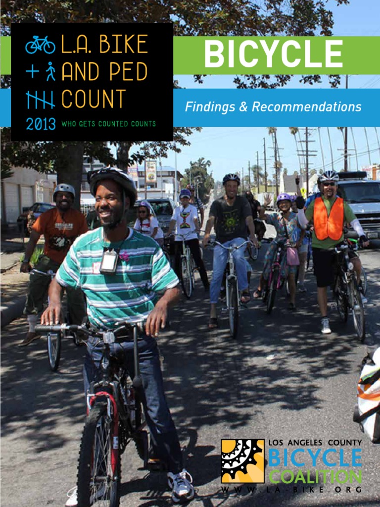 2013 LA Bike Count Report | PDF | Cycling Infrastructure | Human Power