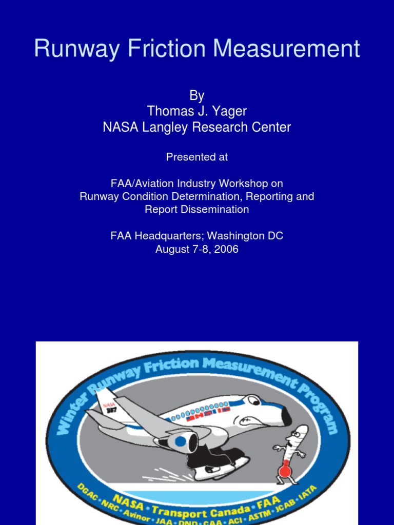 Friction of Runway | PDF | Runway | Friction