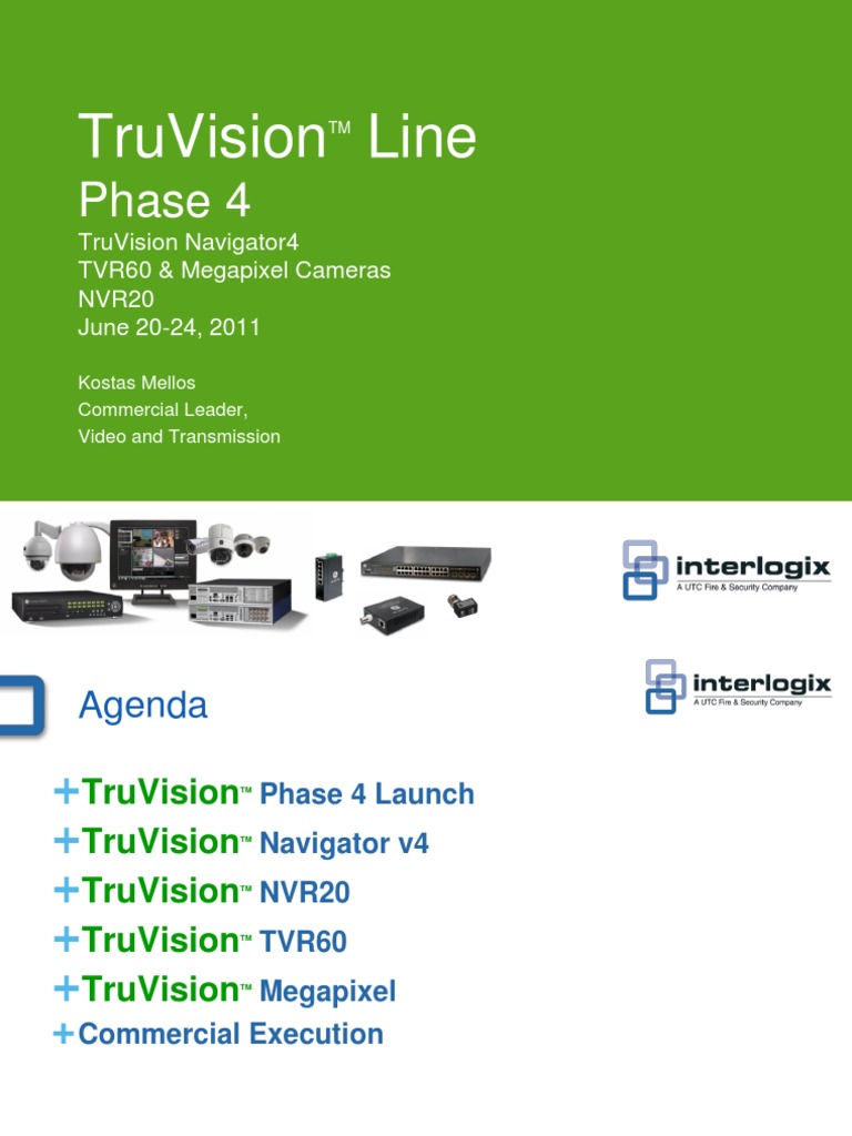 Truvision Line: Phase 4 | PDF | Digital Video Recorder | Video