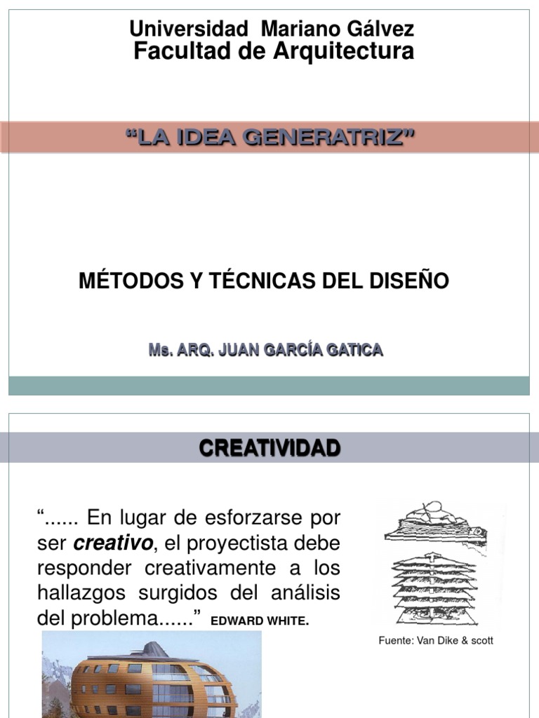 Tema 10 Idea Generatriz | PDF | Diseño | Creatividad