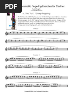 BB Clarinet Fingering Chart | PDF