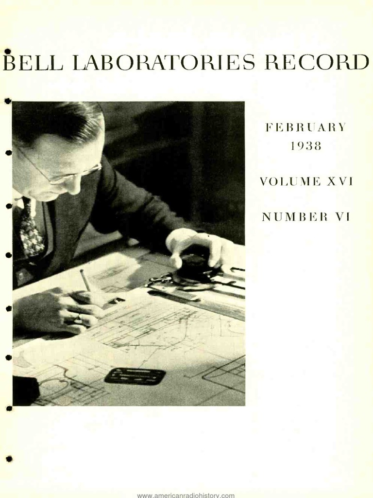 Bell Laboratories Record 1938 02 | PDF | Foreign Language Studies