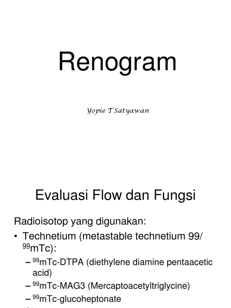 Renogram Presentation | PDF