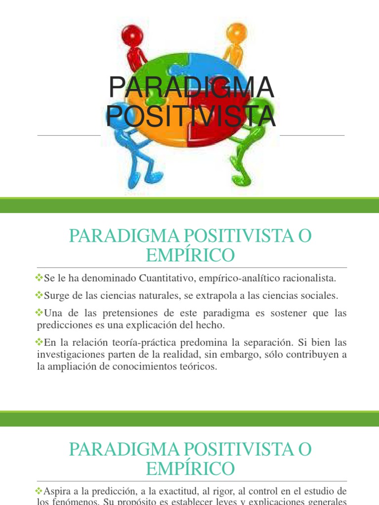 Paradigma Positivista | PDF | Positivismo | Empirismo