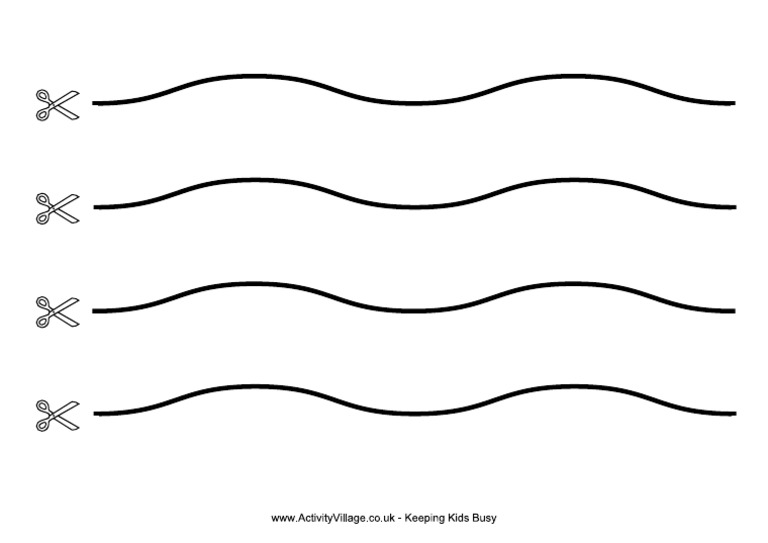 Cutting 3 Wavy Lines | PDF