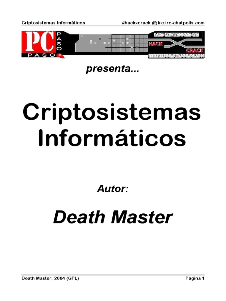 Criptosis | PDF | Criptografía | Cifrado