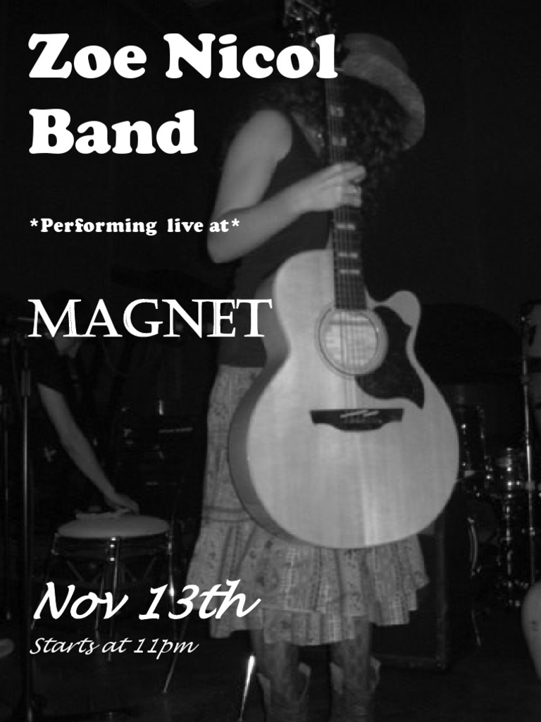 Zoe Nicol Band | PDF