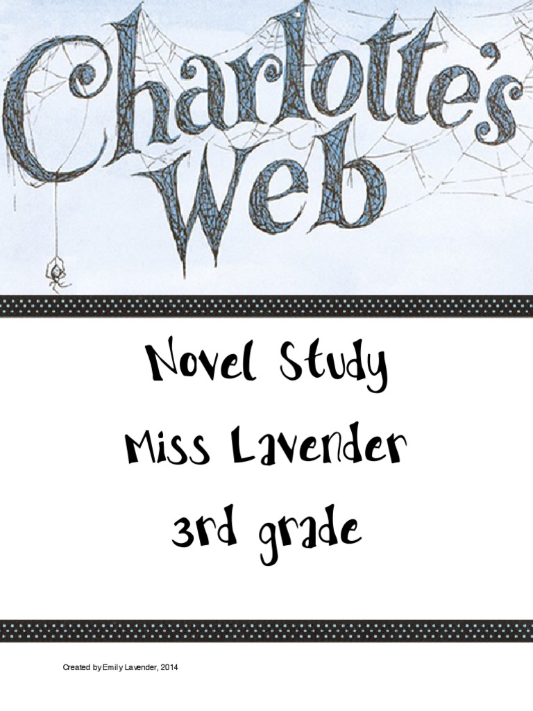 Charlottes Web Novel Study | PDF | Taxonomy (Biology) | Taxa