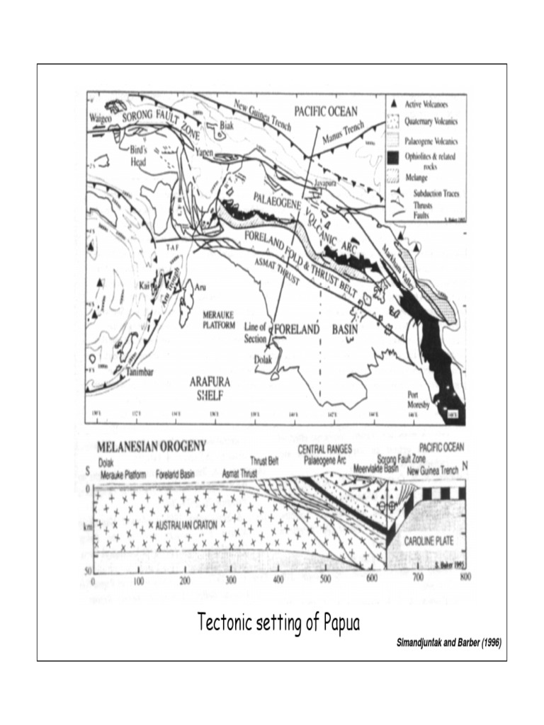 Papua Petroleum Geology | Sedimentary Basin | Petroleum Reservoir