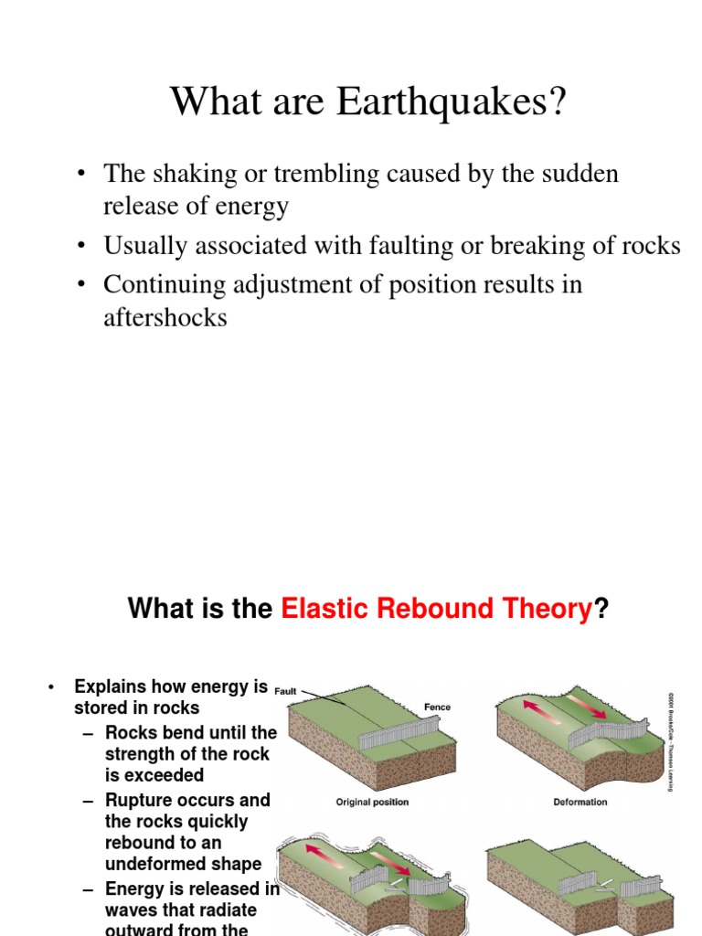 Earthquakes presentation ppt | Earthquakes | Natural Disasters