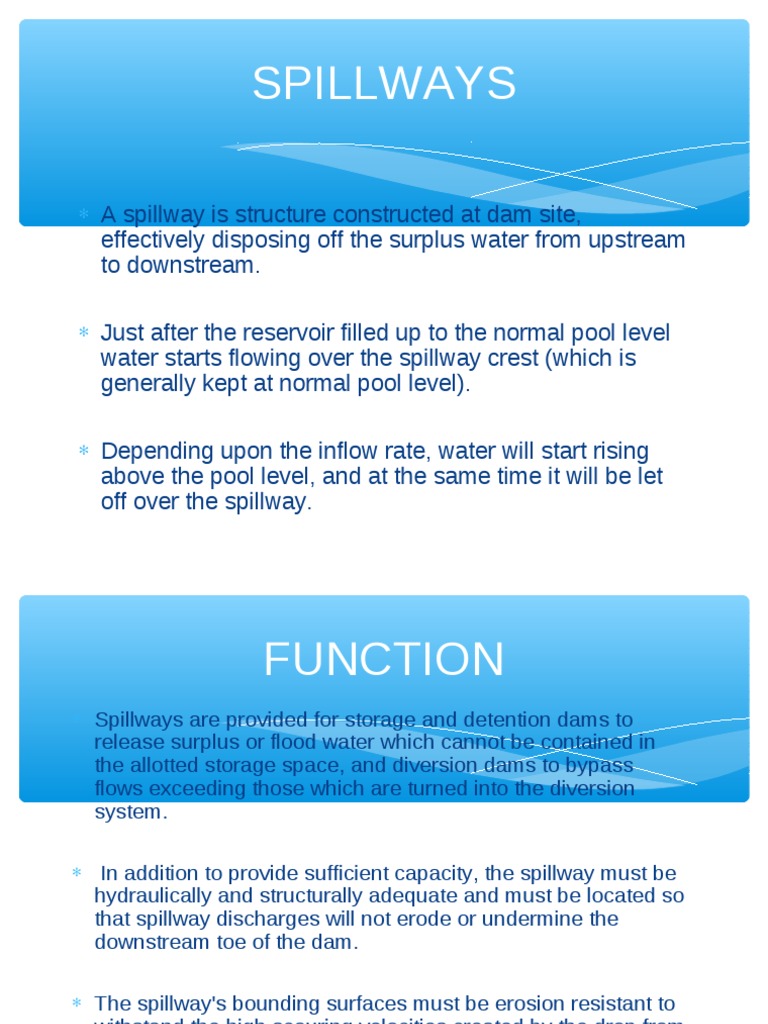 Spillway | PDF