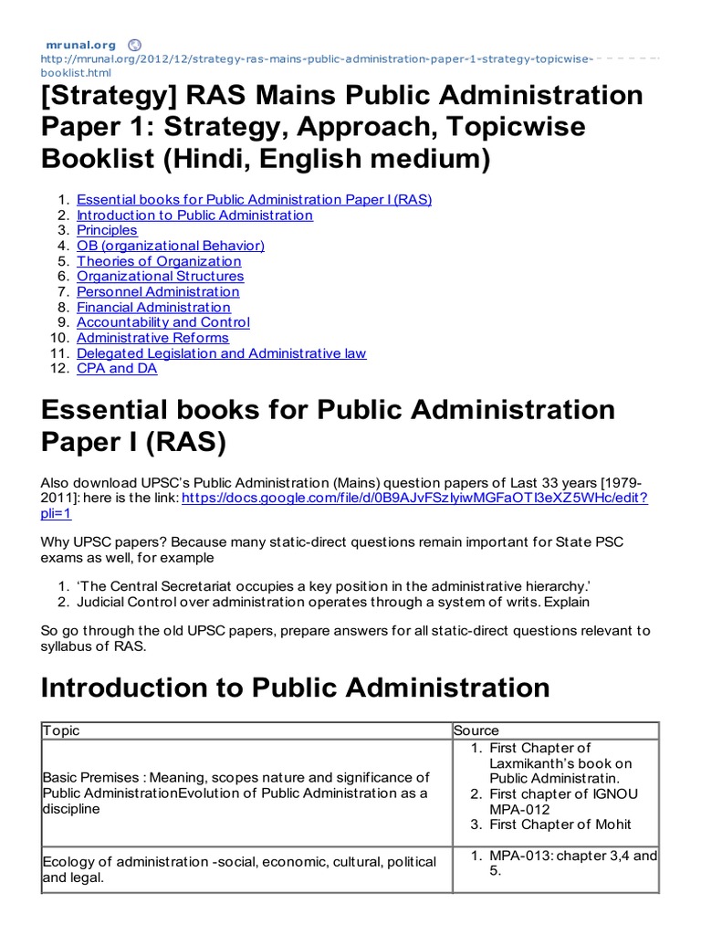 Pubad | PDF | Public Administration | Government
