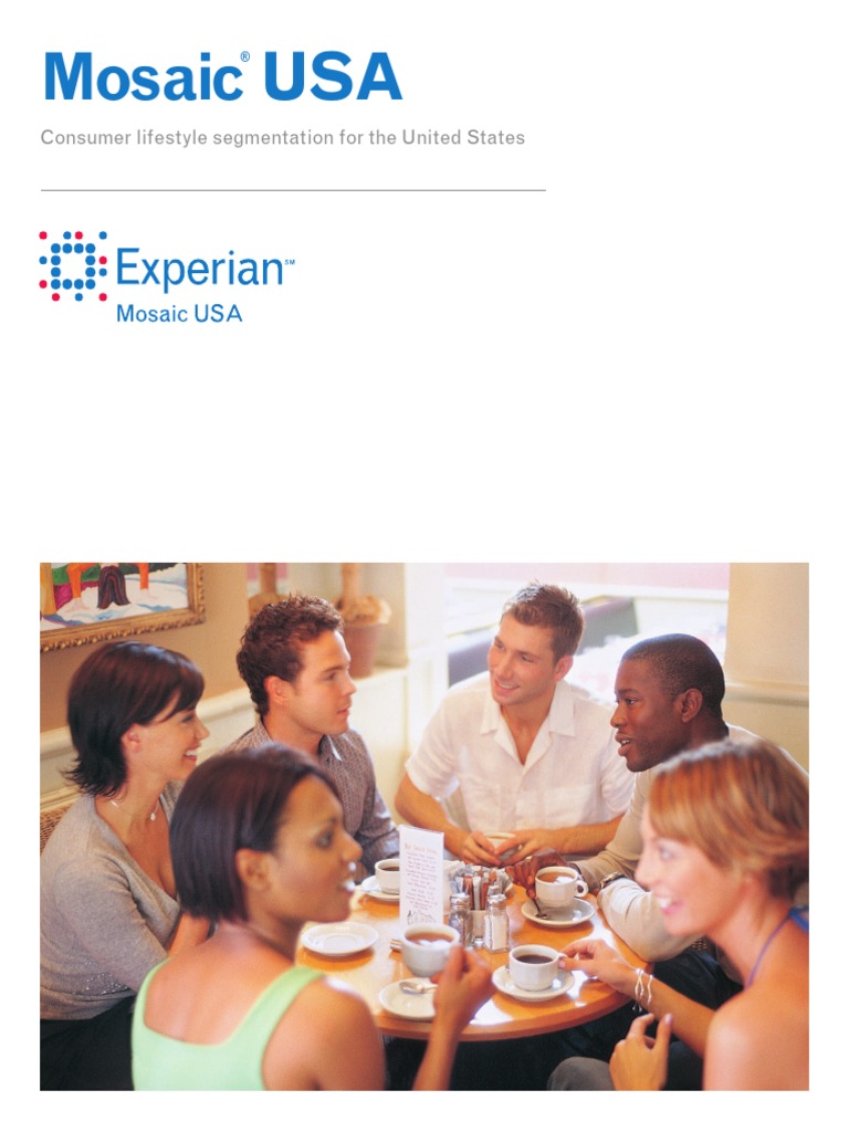 Mosaic Classification Market Segmentation System | PDF | Market ...