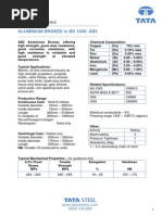 ASTM B148 Nickle Aluminum Bronze UNS C95800 | PDF | Bronze | Aluminium