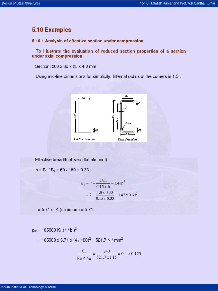 Cold Form Structure | PDF | Bending | Buckling