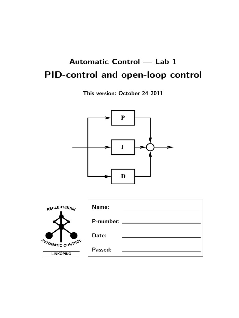 Pid PM English | PDF | Control Theory | Cybernetics