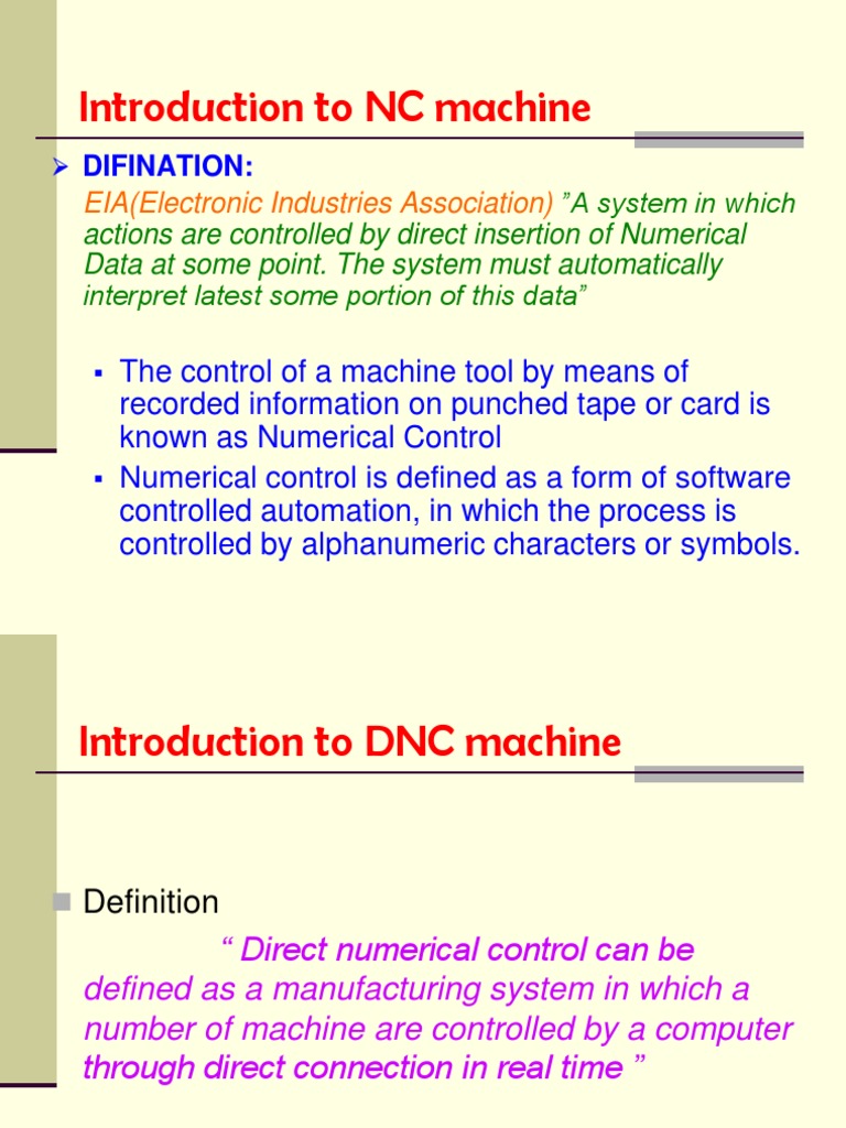 Introduction to NC,CNC and DNC | Numerical Control | Digital Electronics