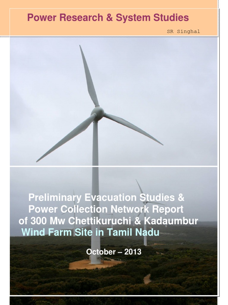 Power Evacuation 300 MW - Chettikuruchi | PDF | Electric Power ...