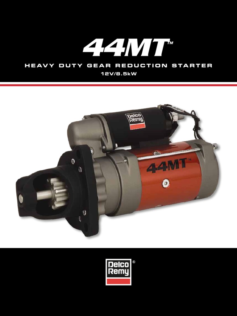 Delco 44MT Brochure 1 14 | PDF | Vehicle Technology | Automobiles