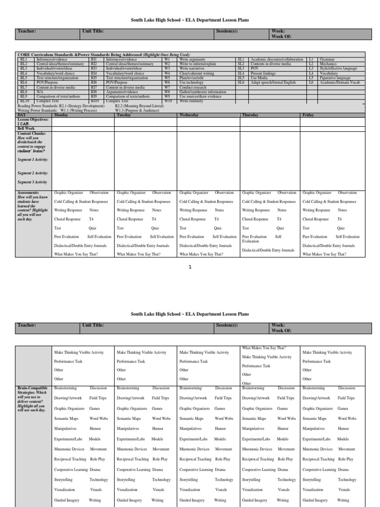 Blank | Download Free PDF | Analogy | Lesson Plan