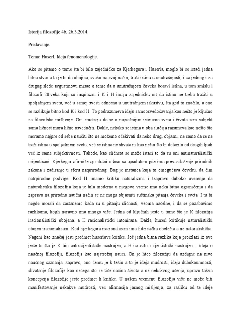 Istorija Filozofije 4b, 26.3. | PDF