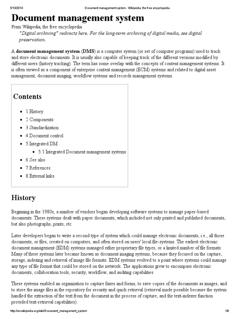 Document Management System | PDF | Information Technology | Application ...