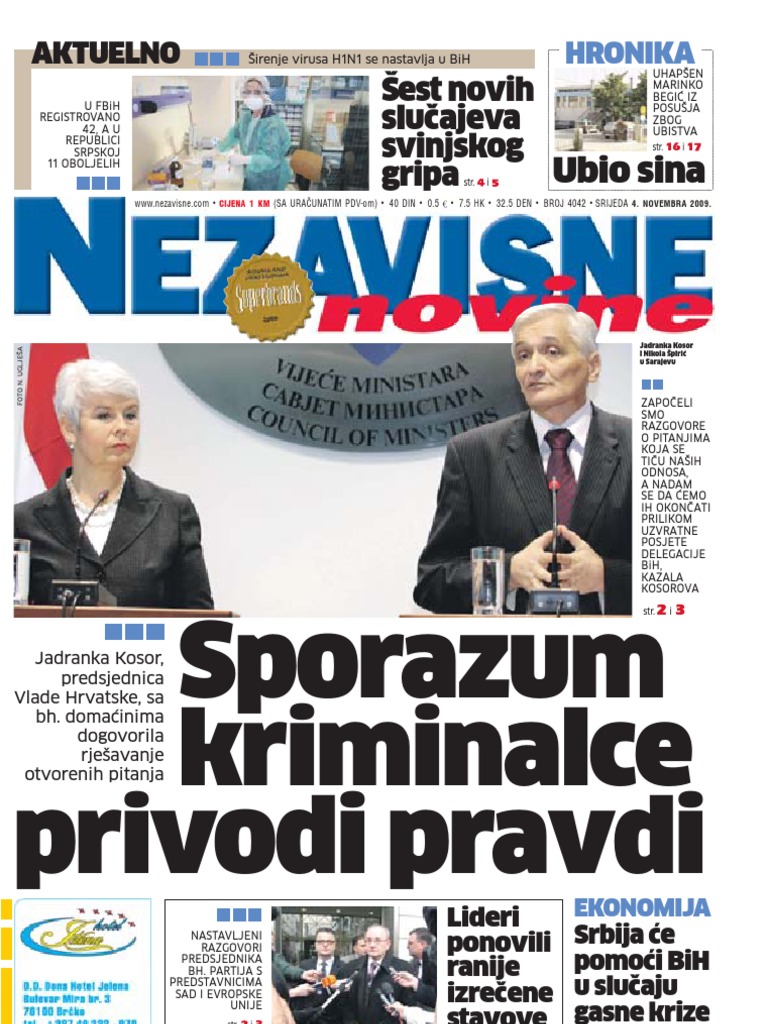 Nezavisne 091104 | PDF