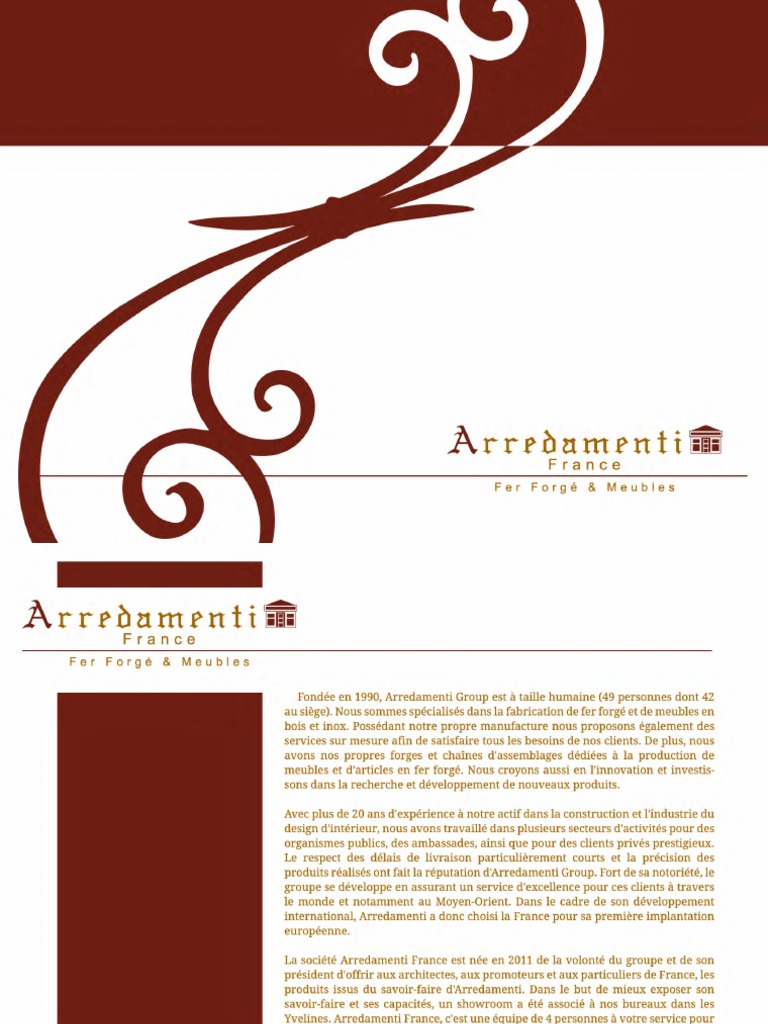 Catalogue Fer Forge | PDF