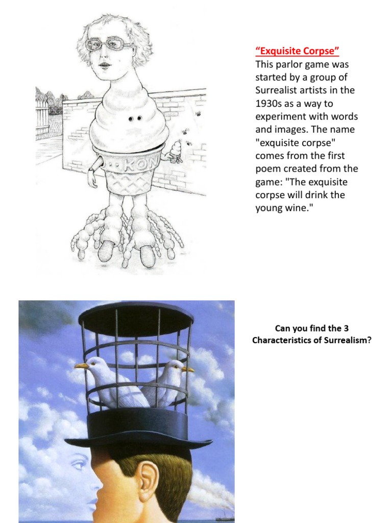 Exquisite Corpse: Surrealism Game Explained | PDF