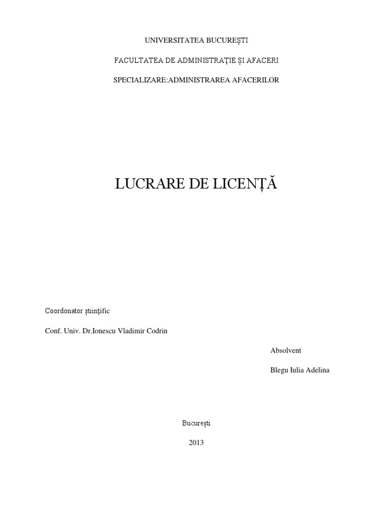 licenta