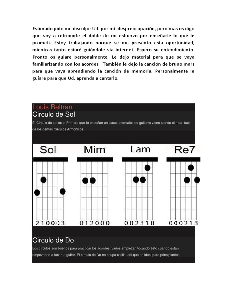 Circulo de Sol | PDF | Musica en español | Grabaciones de canciones ...
