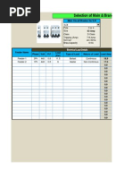 Commercial Electrical Load Calculation Worksheet Excel | PDF ...