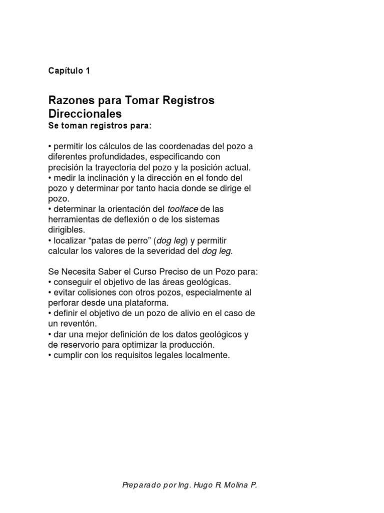 Compendio MWD Lwd-Direccional | PDF | Sistema coordinado | Geometría