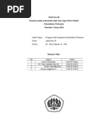 Contoh Programa Penyuluhan Pertanian | PDF