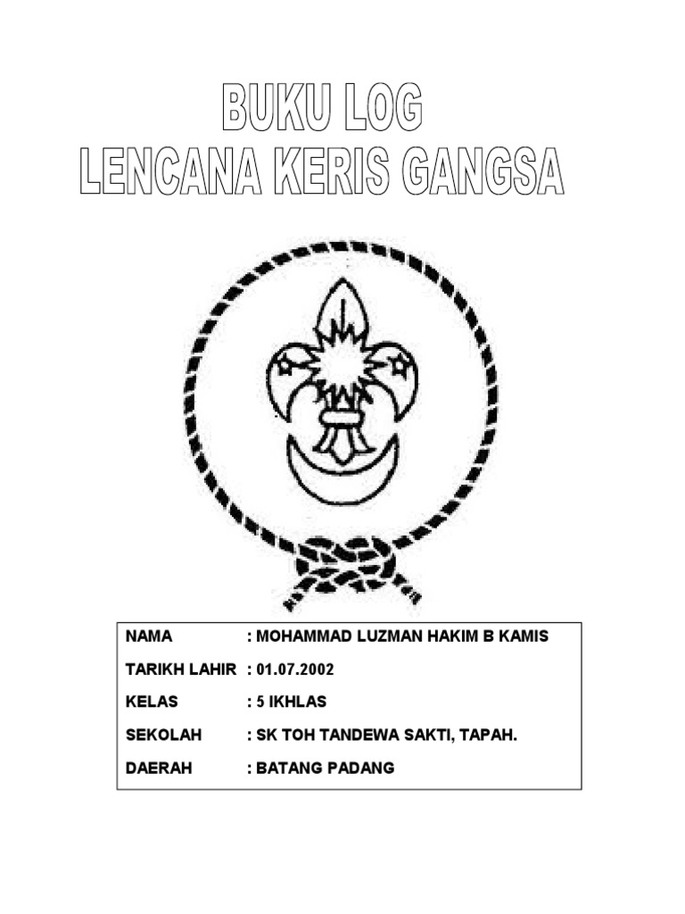 Cover Buku Log Keris Gangsa 2013 | PDF