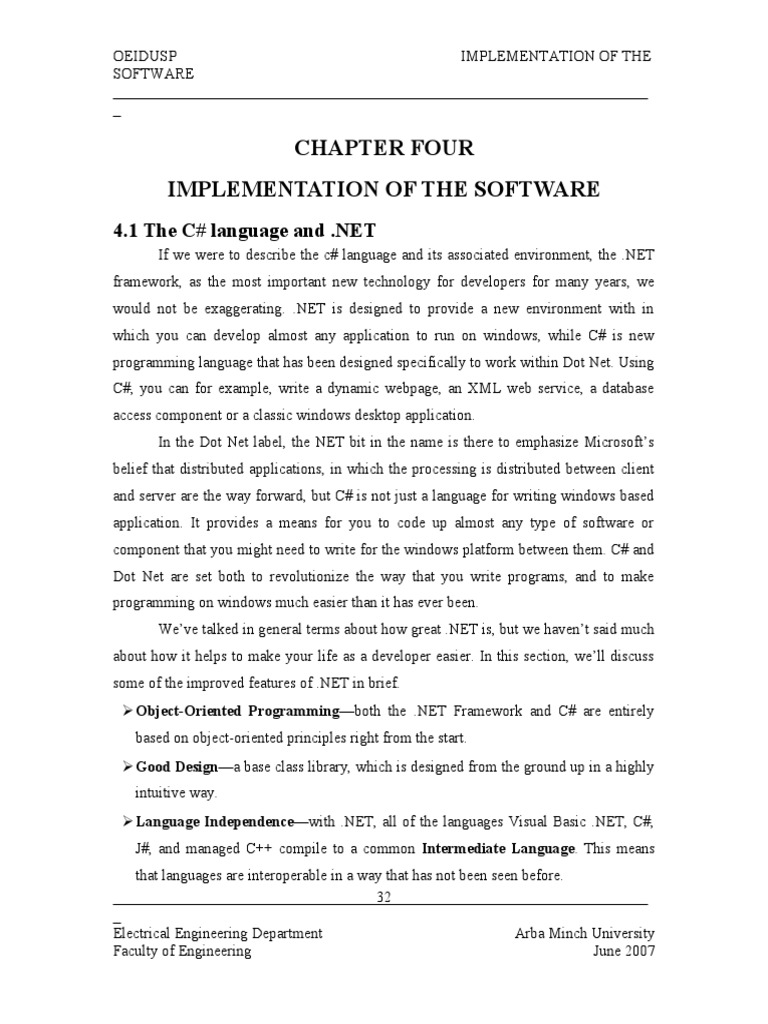 Installation Design Project | PDF | C Sharp (Programming Language ...