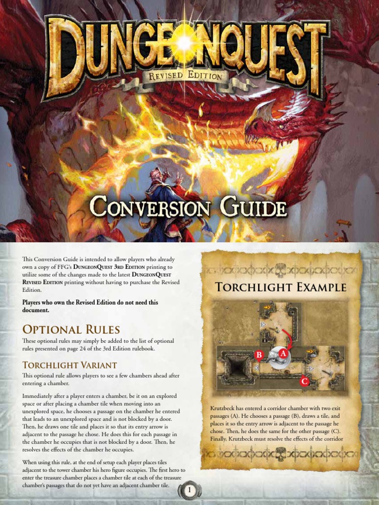 DQ01 ConversionGuide Web | PDF | Tabletop Games | Gaming